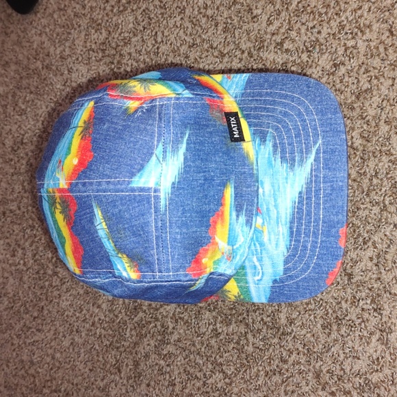 Matix | Swim | Matix Saradical Aloha Strapback Hat Cap | Poshmark